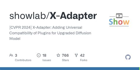 Github Showlabx Adapter Cvpr 2024 X Adapter Adding Universal Compatibility Of Plugins For