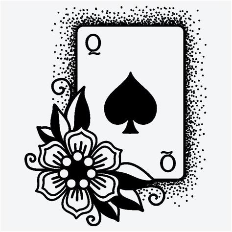Queen Of Queens Queen Of Spades Tattoo Designs Queen Of Spades