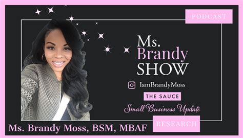 Ms Brandy Show Aliannas Boutique Small Business Update