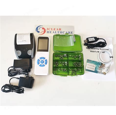 Teoae Dpoae Otoacoustic Emission Testing Device Oae Hearing Screener Oae Hearing Screener And