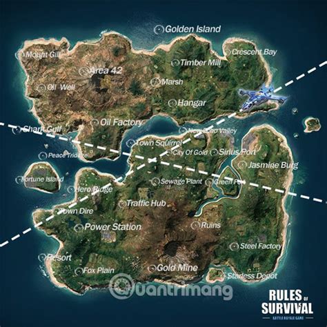 Cách Chơi Map 8x8 Trong Game Rules Of Survival Bản đồ Với 300 Người Chơi