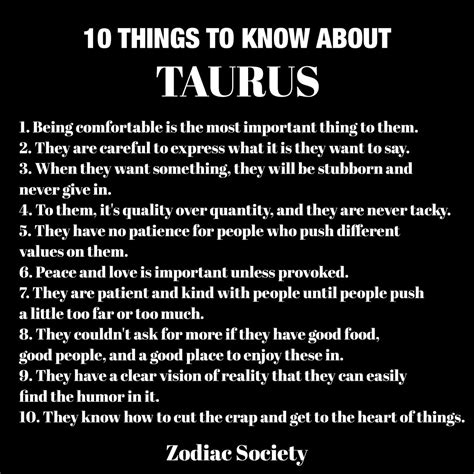 Facts About Taurus Zodiac Sign