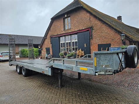 Veldhuizen Be Trailer Oplegger Veldhuizen Semi Dieplader 10 Tons Be