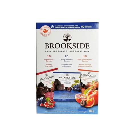 Dark Chocolate Candy Brookside Aubut 15136
