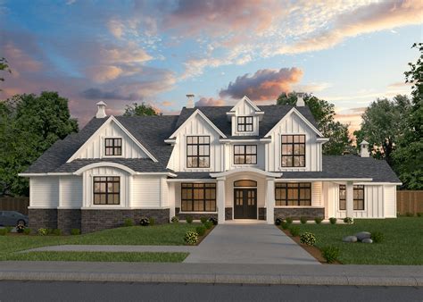West Coast Eastgate House Plan 2 Story Modern Farmhouse Design Modern Farmhouse Plans House
