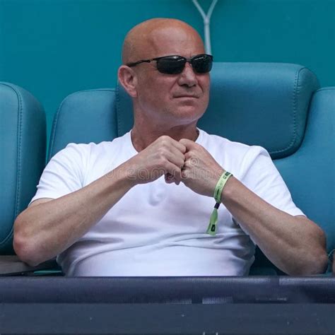 Andre Agassi Attends 2024 Miami Open Women S Singles Final Match