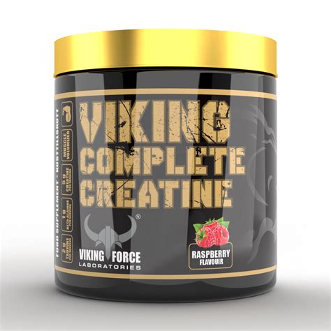 600ml Complete Creatine Raspberry Current View Viking Force
