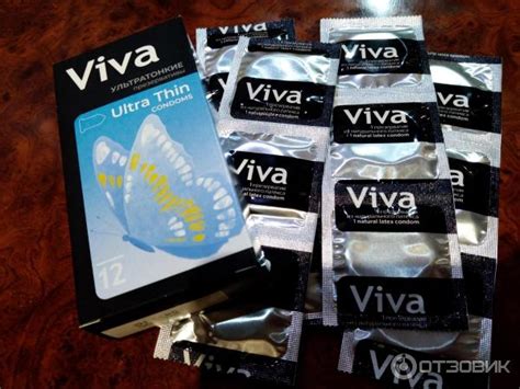 Отзыв о Презервативы Viva ''Ультратонкие'' | А резинки и вправду тонкие