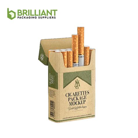 Custom Cigarette Packaging Wholesale Brillant Packaging