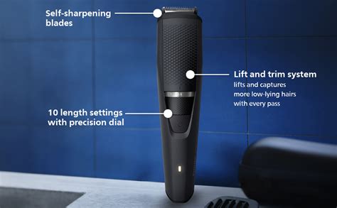 Norelco Philips Beard Trimmer And Hair Clipper Cordless Grooming Rechargeable