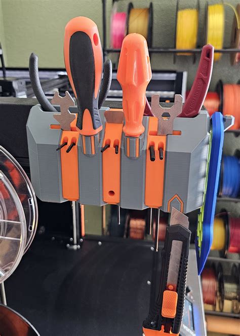Prusa Xl Tool Rack By Matt Boyer Download Free Stl Model