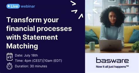Basware On Linkedin Webinar Apautomation Statementmatching Livedemo Basware…