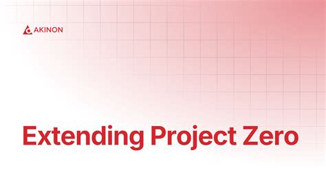 Extending Project Zero Docs