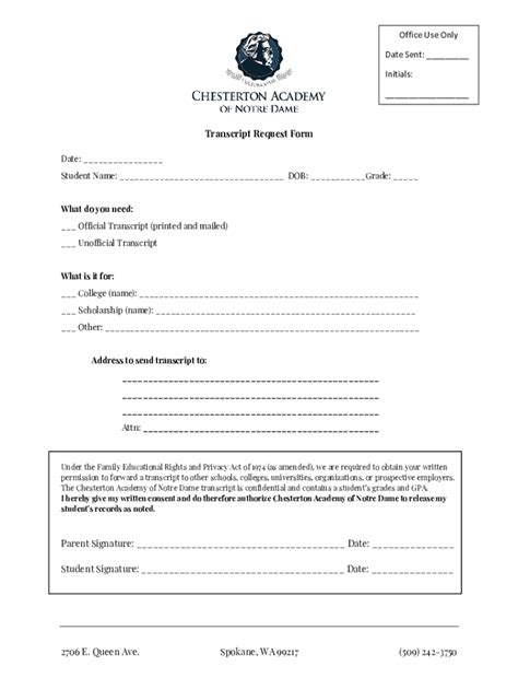 Fillable Online Transcript Request Form Iup Alumni Fax Email Print
