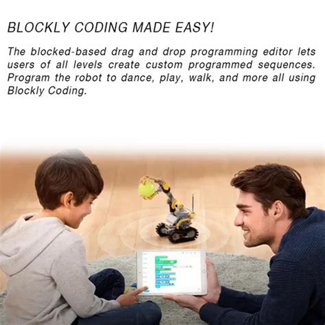 Milagrow Ubtech Trackbot Kit App Enabled Building And Coding Stem Robot Kit At Rs 27990 शैक्षिक