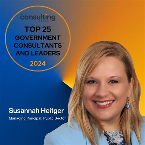 Congratulations To Susannah Karls Heitger Pmp Pmo Cp Ccmp Managing Principal Of The Public