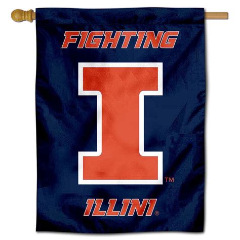 University Of Illinois Banner Flag State Street Products