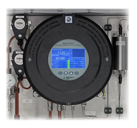 Process Moisture Analyzer Michell Qma601 Self Calibrating Fast