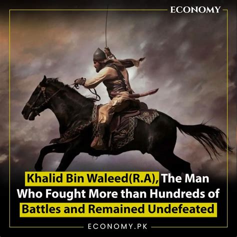 Economy Pk On Linkedin Khalid Bin Waleed R A The Man Who Fought More