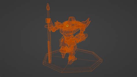 Tohdoh Gekka Armed Stand By Code Geass 3d Print Model By Redclay777