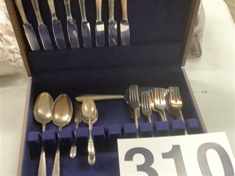 Gorham Silverware In Case Live And Online Auctions On