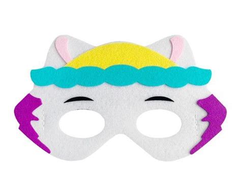 Felt Mask Paw Patrol Everest 175x12cm In 2024 Felt Mask Everest Paw