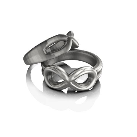 Infinity Ring Silver Pack Cgtrader