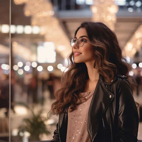 Premium Ai Image Compras En El Centro Comercial Mall