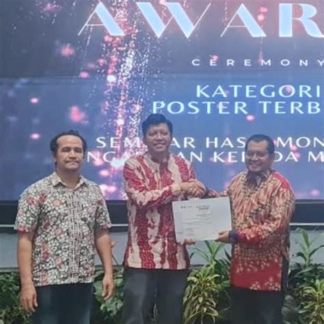 Ums Raih Poster Terbaik Peringkat 3 Dari Drtpm Kemendikbudristek
