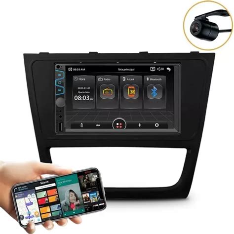 Central Multimídia Universal Espelhamento Android Ios Câmera Frete Grátis