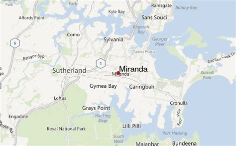 Miranda Australia Location Guide