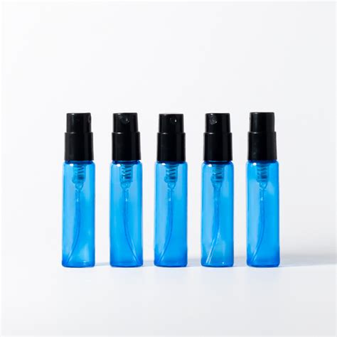 Fist Mens Cologne Blue Body Bottle Glass Cologne Small Bottles 2ml Man Cologne Bottle Daxin