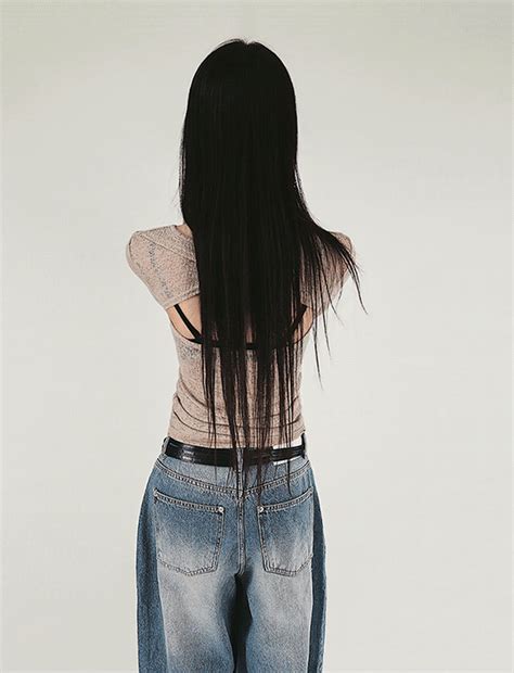 Sandy See Through Back Slit V Neck Knit T 샌디 시스루 백트임 등파임 브이넥 하프니트티 5colors 에이블리