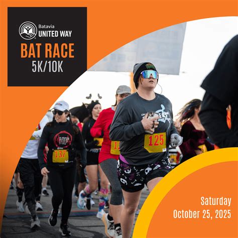 Bat Race 5k10k Batavia Mainstreet