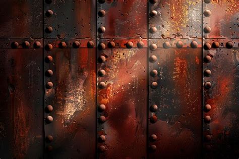 Premium Photo A Realistic Rusty Wall