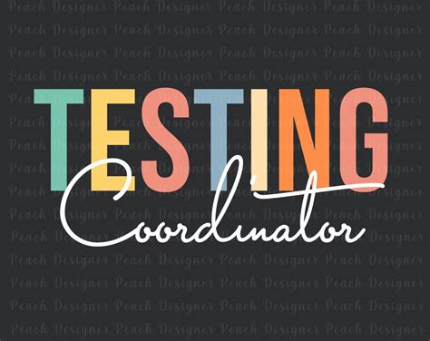Testing Coordinator Svg Testing Day Svg Teacher Life Svg Etsy
