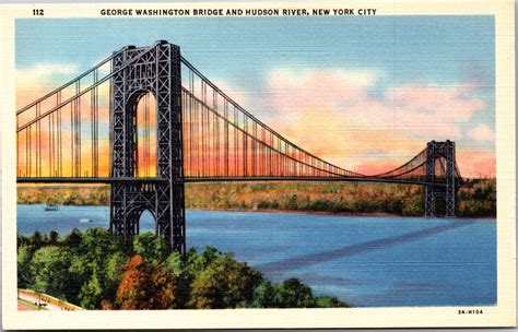 George Washington Bridge Hudson River 1300 George Washington Bridge