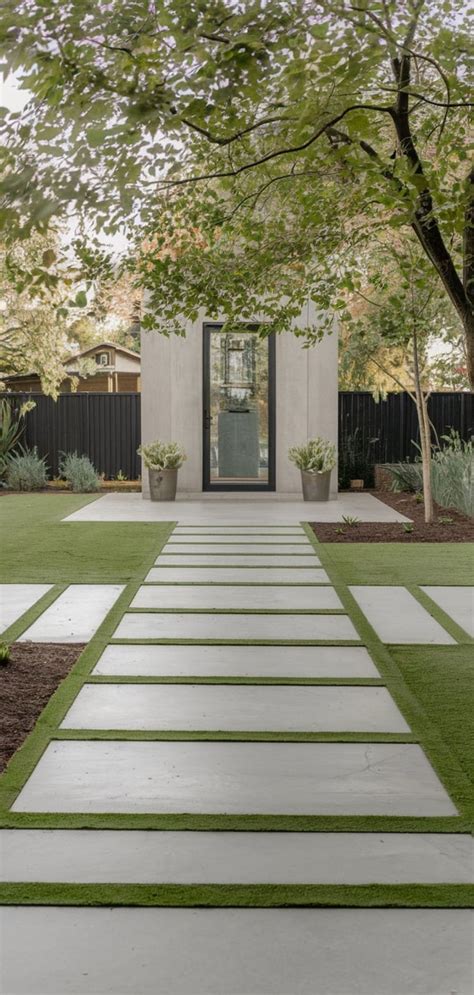 11 Stunning Concrete Paver Front Yard Ideas The Mega Mom Concrete