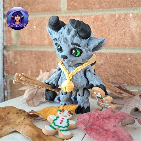 🎄 Chibi Krampus・ 3d File For 3d Printing・cults