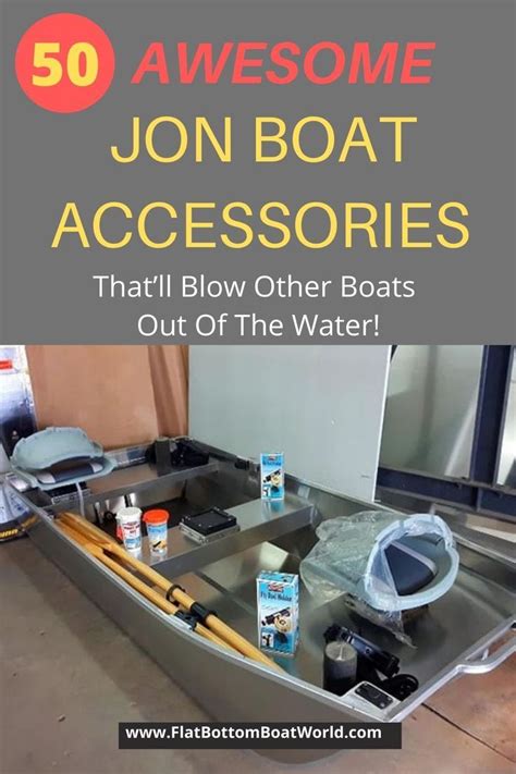 50 Jon Boat Accessories Thatll Blow Away Your Buddies Artofit