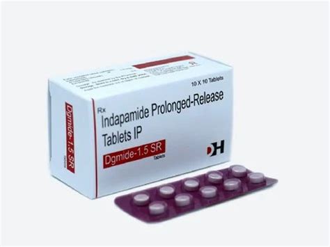 Indapamide Prolonged Released Tablets Ip At ₹ 128 80 Box In Faridabad Id 2850385704033