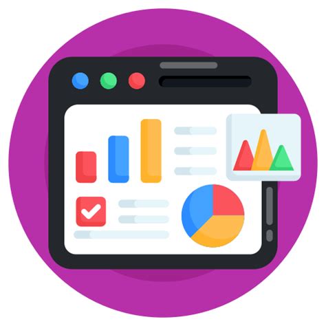 Web Analytics Generic Circular Icon