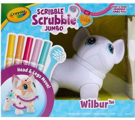 Crayola Wilbur Scribble Scrubbie Jumbo Pet