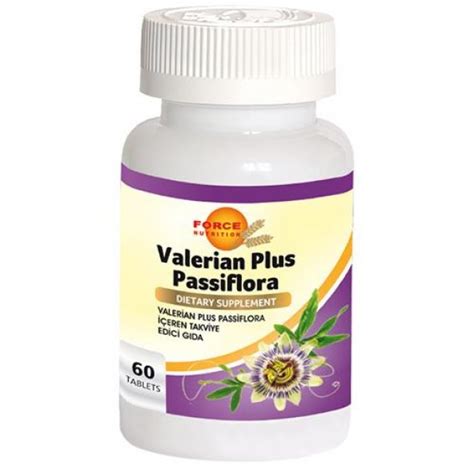 Force Nutrition Valerian Plus Passiflora 60 Ta
