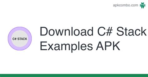 C Stack Examples Apk Android App Free Download