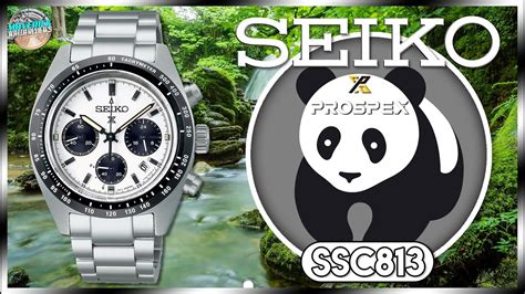 Its Back Seiko Prospex Speedtimer Panda 100m Solar Quartz Chronograph Ssc813 Unbox And Review