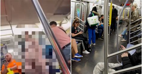 Šokiruojantis Reginys Visiškai Nuogas Vyras šiurpino Metro Keleivius Gyvenimas 15minlt