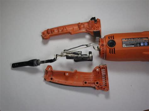 Ridgid Angle Grinder R10202 Handle Disassembly Ifixit Repair Guide