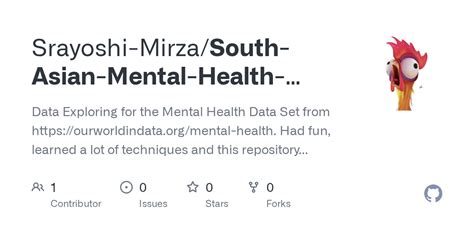 Github Srayoshi Mirzasouth Asian Mental Health Stat Data Exploring