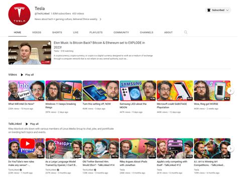 Techlinked Our Beloved Rlinustechtips